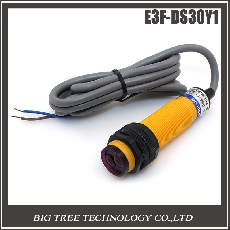 1Pcs Diffuse Type M18 Two Wire AC NO 10 30cm Detection Distance ...