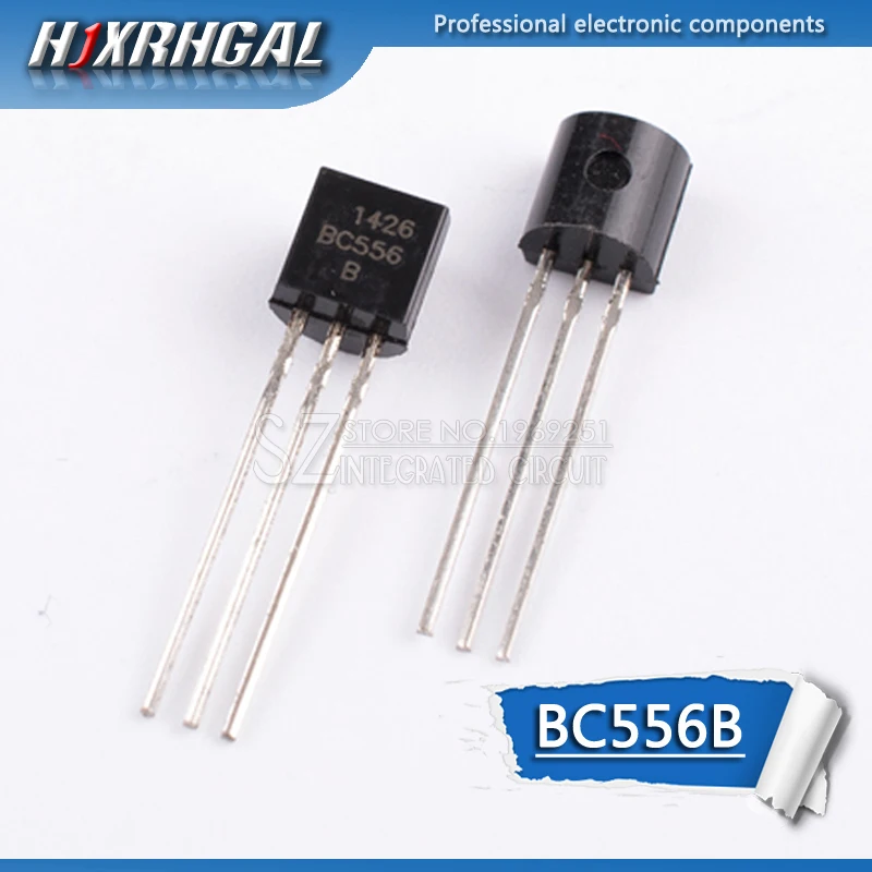 100pcs BC556B TO 92 BC556 TO92 NPN general purpose transistor ...