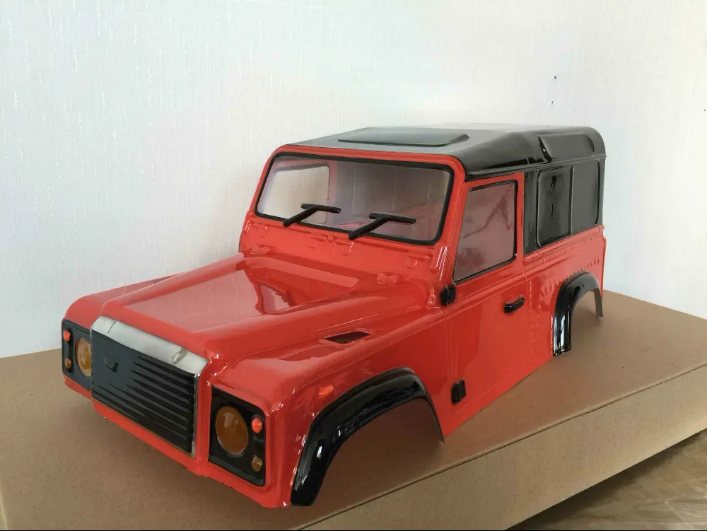 1/10 Scale RC8WD Defender D90 ROVER LAND Grande II G2 Wrangler Uncut ...
