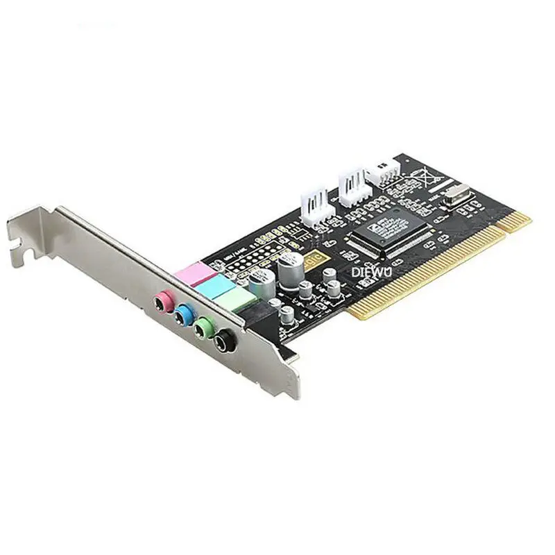 diewu-high-quality-virtual-32-bit-pci-4-ch-channel-3d-sound-audio-card