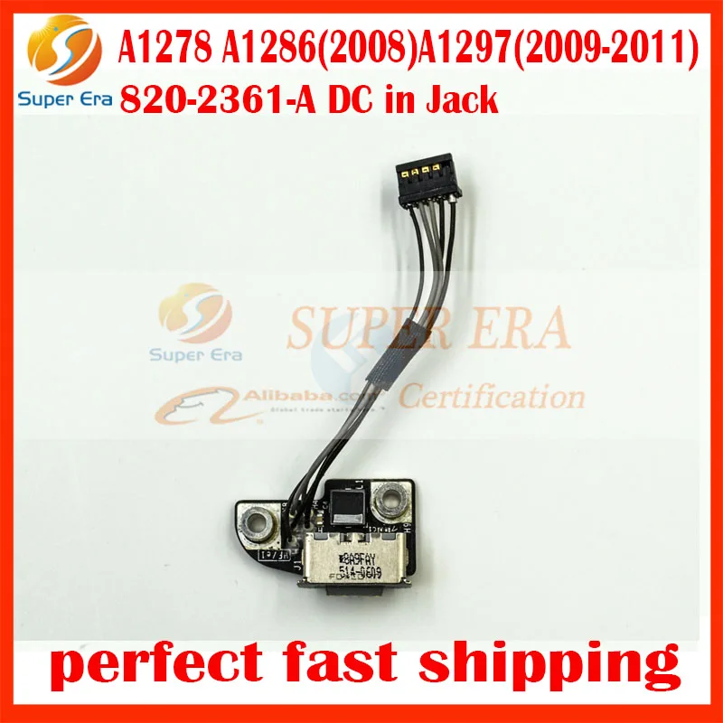 Original 820 2361 A DC Jack for Apple MacBook Pro A1278 (2008) A1286 ...