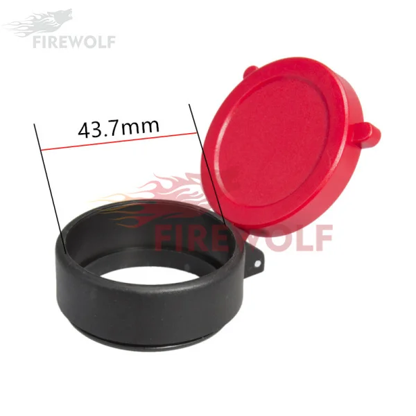 Fire Wolf Rifle Lens Internal Diameter Transparent Red Shooting 14 ...