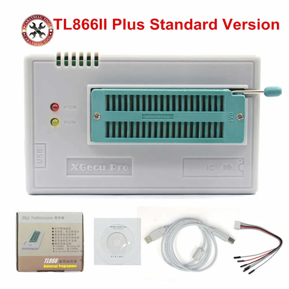 NWEWEST programador Universal, dispositivo Original TL866II Plus EEPROM PIC AVR TL866, USB 24 93 ...