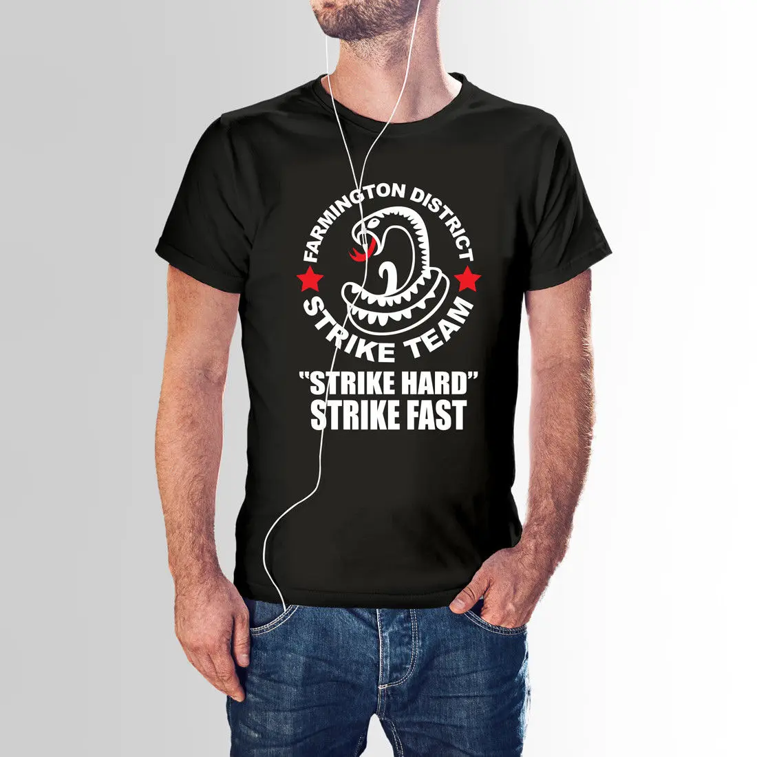 Camiseta de Farmington District Strike Team para Hombre, camisa de ...