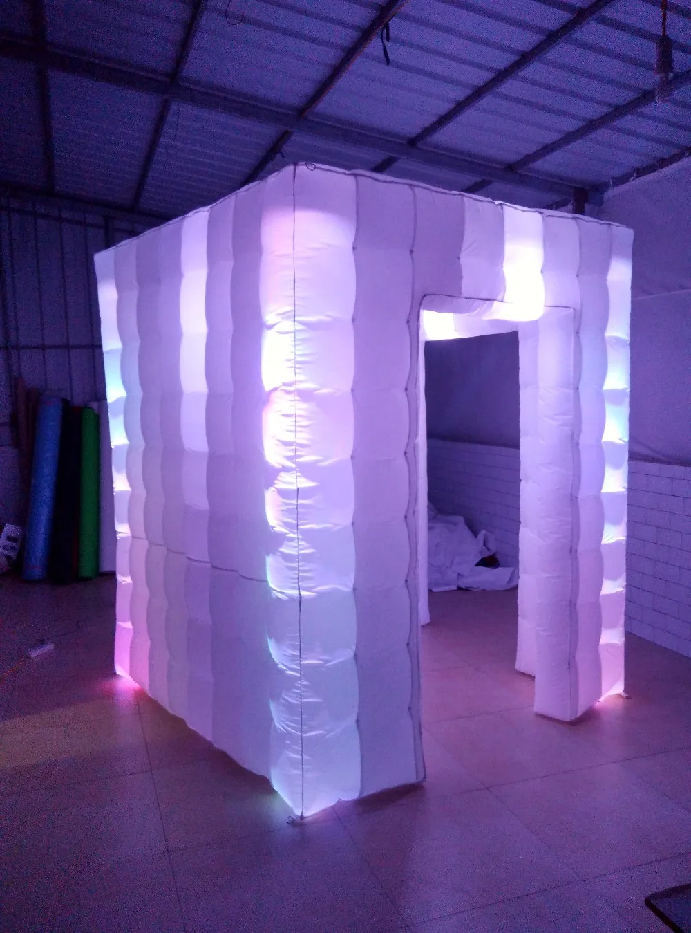 Hot Sale Amzing Inflatable Cube Tent Inflatable Photo Cabin Party Tent
