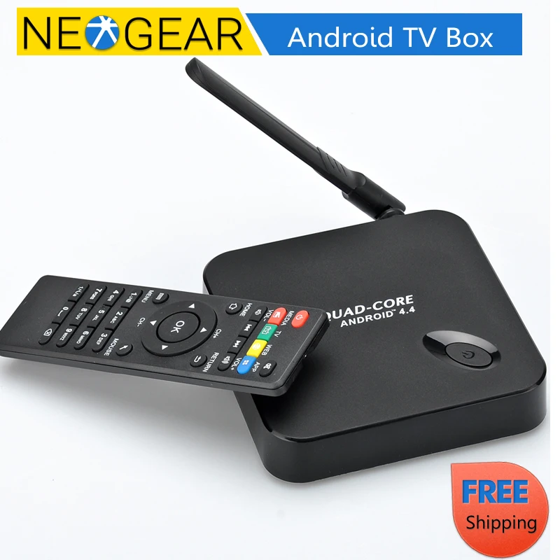 Android 4.4 Smart TV Box Quad Core RK3128 CPU, 1GB RAM, 8GB Internal ...
