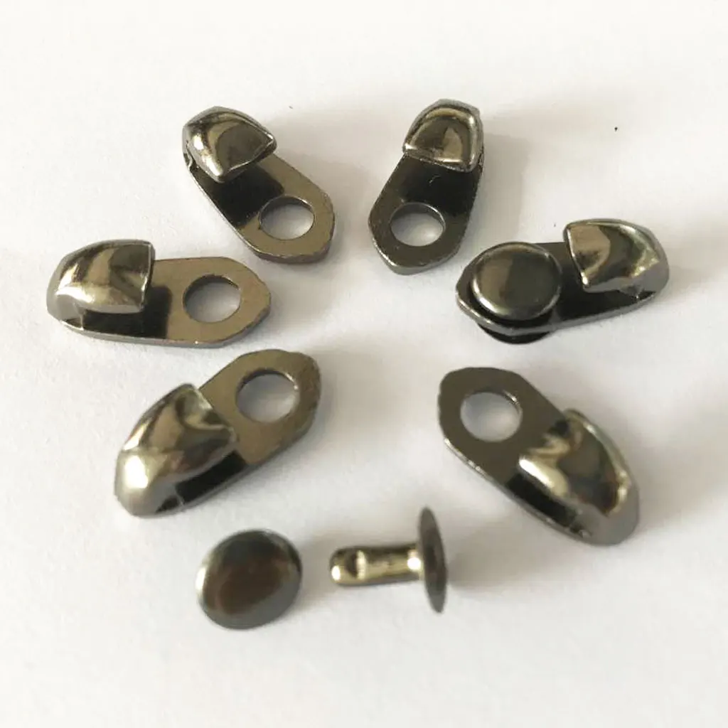 20 Sets Boot Hooks Lace Fittings With Rivets Camp Hike Climbing Repair ...