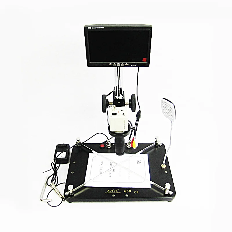AOYUE 638 CCD System PCB Inspection Camera PCB Inspection System for ...