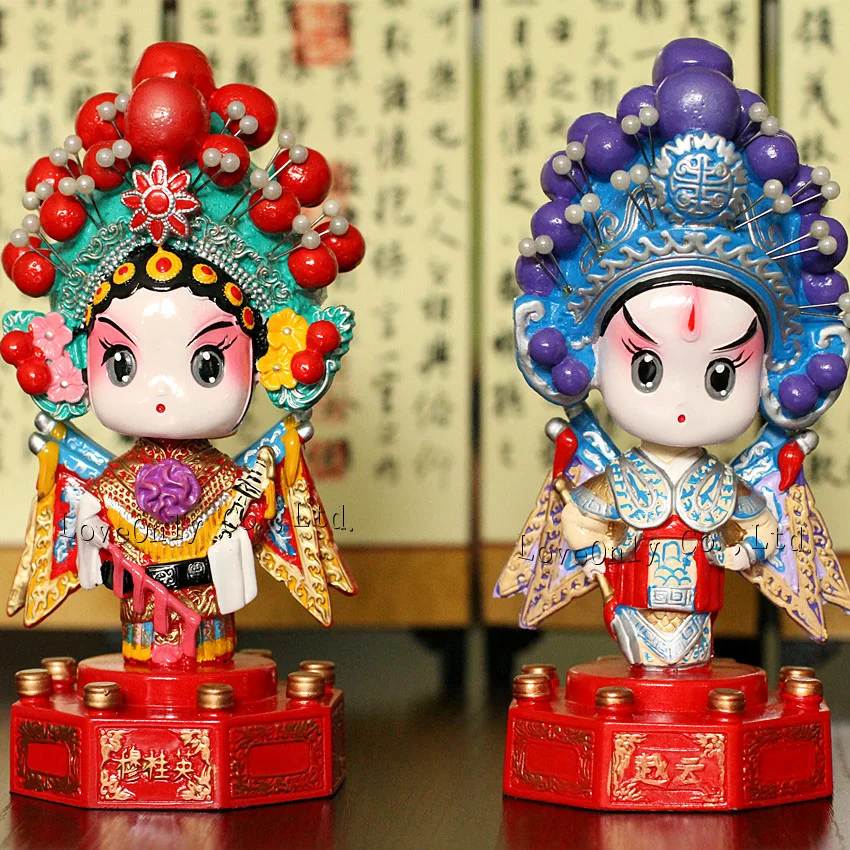 New Arrival Chinese Characteristics Peking Opera Dolls Ornaments ...