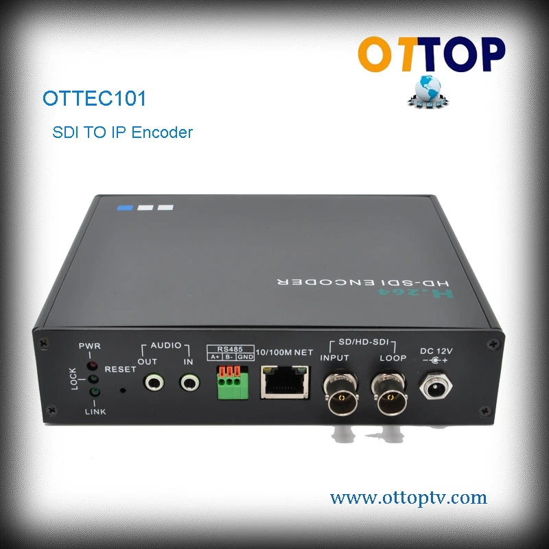 H.264 Sd-sdi & Hd-sdi Vídeo Ip Streaming Encoder Para Ottec101 ...