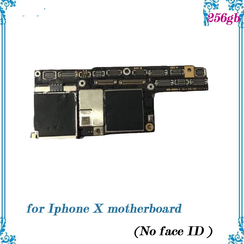 Original Unlocked for iphone X motherboard 64gb without face id Test ...