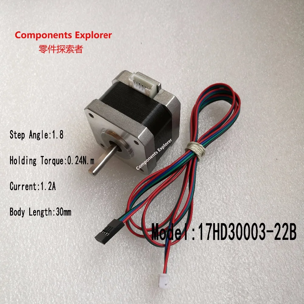 Aliexpress.com : Buy 42 stepper motor/1.2A 30mm 17HD30003 22B 1.8 ...