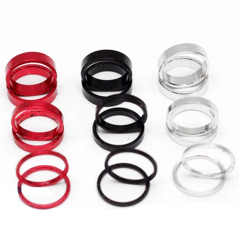5pcs CNC Alloy Bike Spacer Shim For Bicycle Chainring Bolt 1mm 2mm 3mm ...