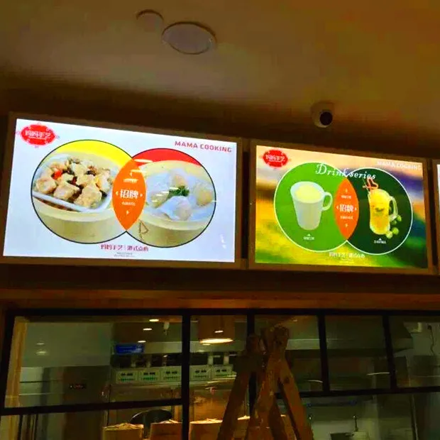 a4 backlit poster frame with acrylic poster display and backlit acrylic ...