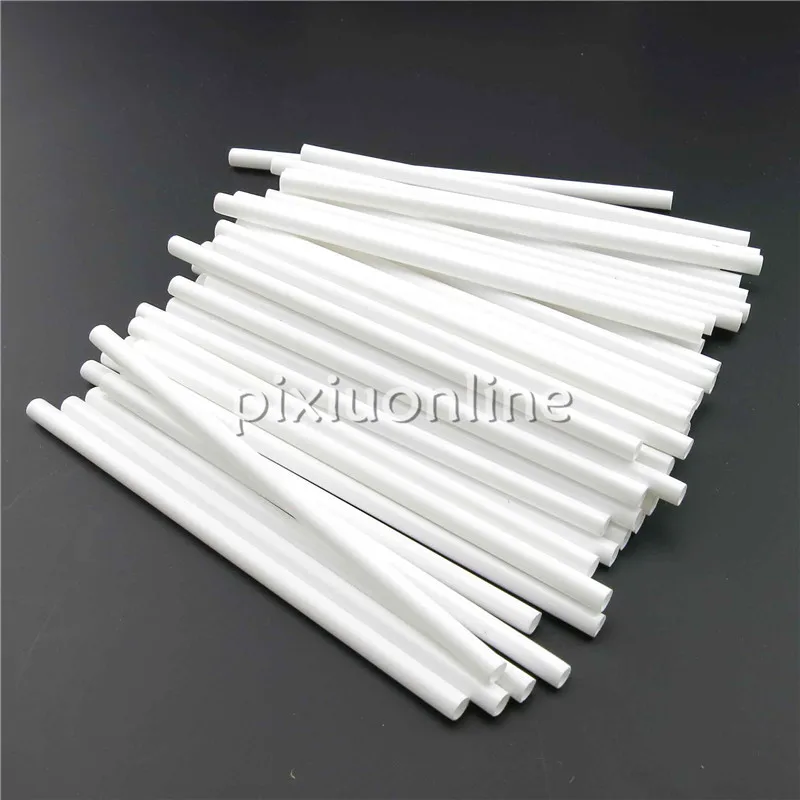10pcs/pack J042 White PP Pipe Model Hollow Tubing DIY Handmade Parts ...