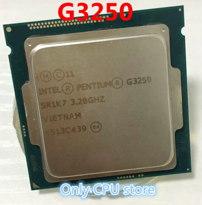 สำหรับเดิมโปรเซสเซอร์ Pentium G3250 (3 M Cache, 3.20 GHz), dual core ...