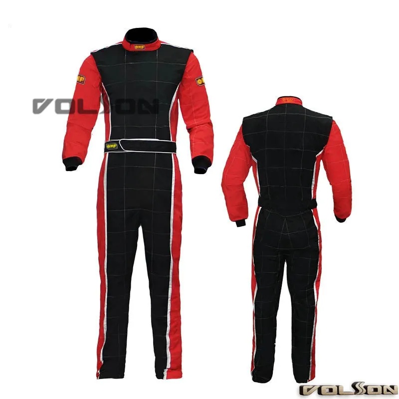2015 newest arrived two layer fireproof cotton racing suit with FIA ...