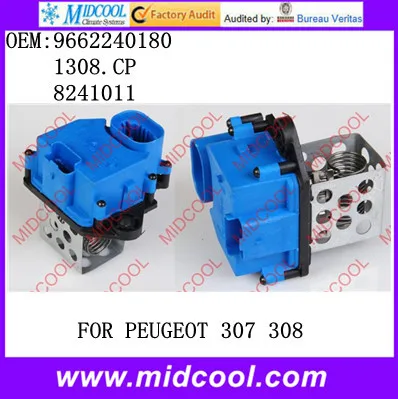 High Quality Blower Motor Resistor Regulator 9662240180 1308.CP 8241011 ...