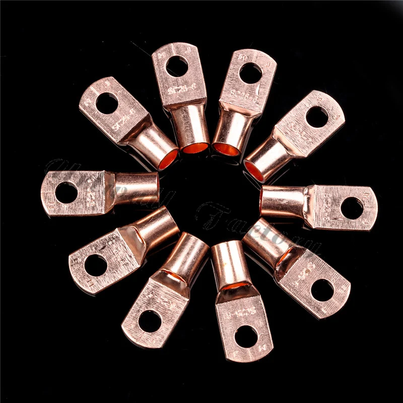 COSSE ELECTRIQUE,SC25-6--Kit'assortiment de trous de boulons, anneau en cuivre, bornes de ...