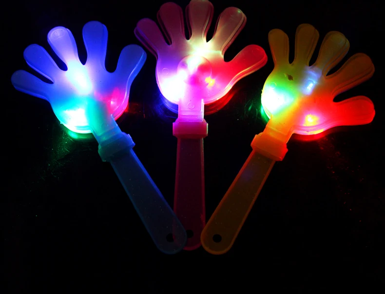 30pcs/lot Flash led Luminescent hands clap luminous party supplies ...