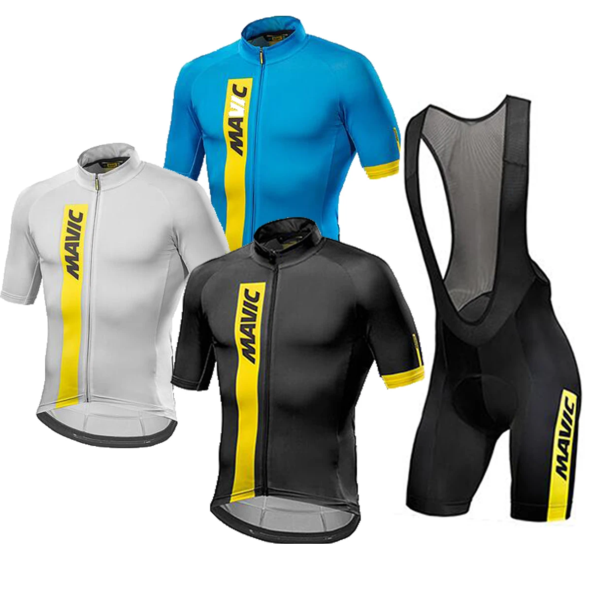 2017 Team Mavic Sommer Kurzarm Radfahren Jersey Kleidung ...