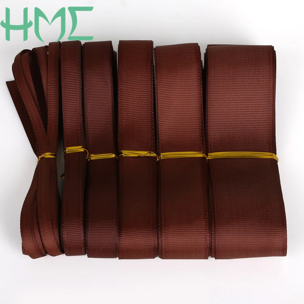 Cintas de Color marrón puro para decoración de bodas, cintas para ...