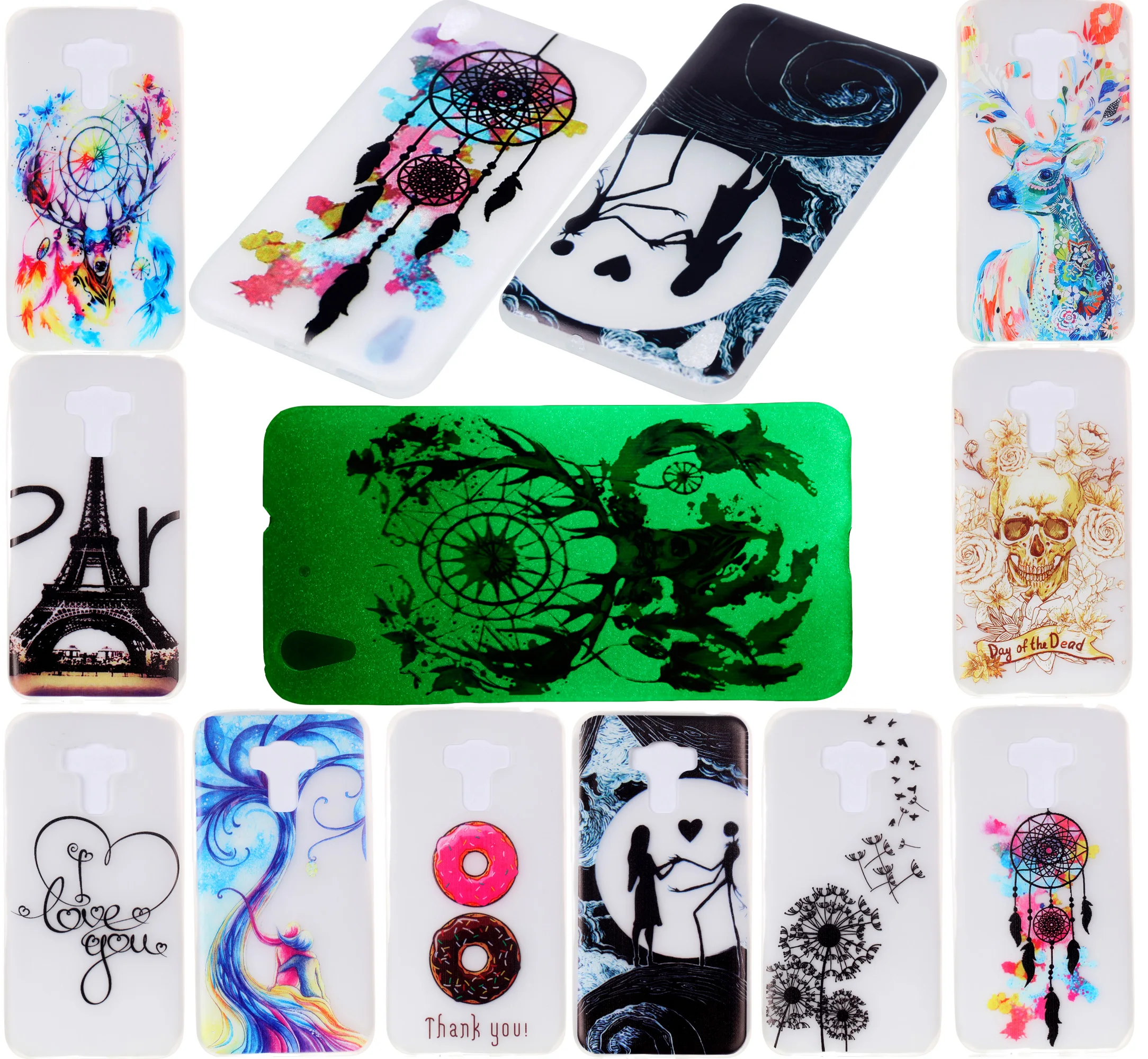 Huawei y6 II para Huawei y6ii caso y6 2 cam l32 l23 L03 caso ...