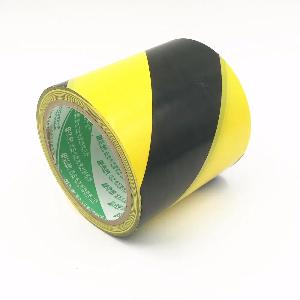 Black Yellow Safety Warning Color Tape Sticker 17M 100 Workplace Safety black-yellow-safety-warning-color-tape-sticker-17m-100-workplace-safety