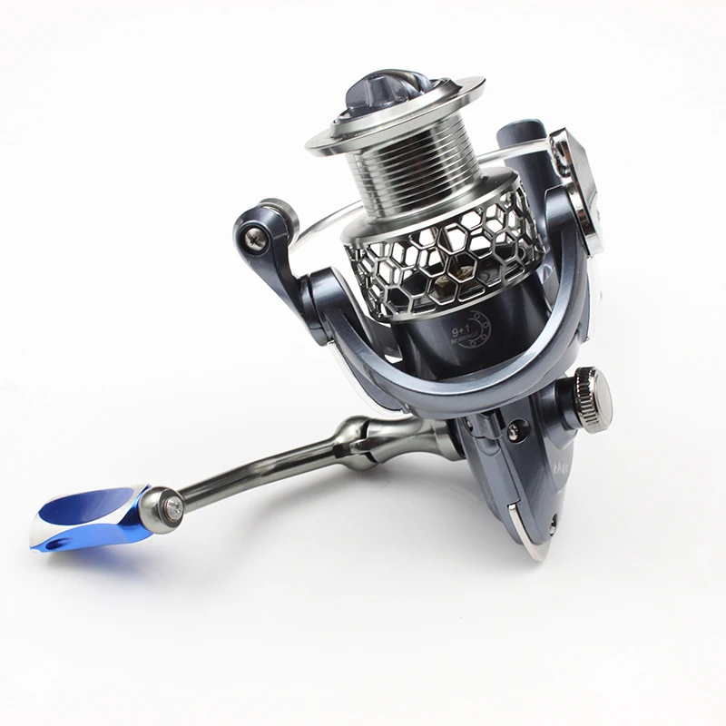 Kawa 2017 New Hawk Fishing Spinning Reel Double Color Alluminum Alloy ...