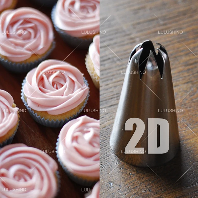 2d wilton style 2D nozzle tips 304 Stainless steel seamless Medium ...