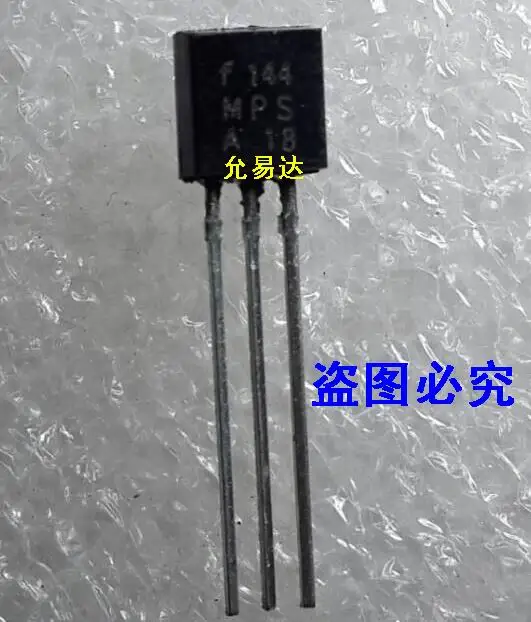Transistor MPSA18 A18 professional genuine MOT 0.1A 45V P Channel TO 92 ...