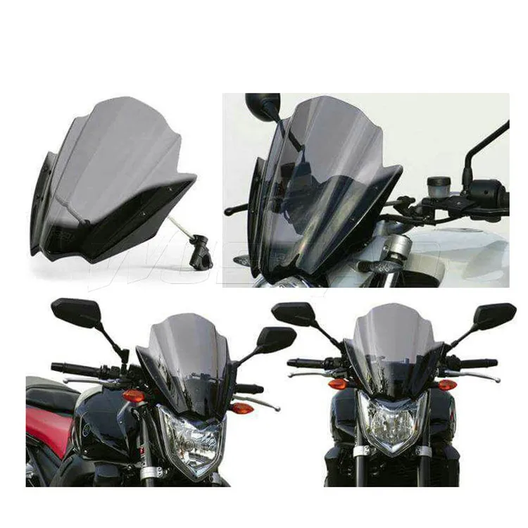 Motorcycle Street Bike Adjustable Windshield WindScreen For BMW R1200R ...