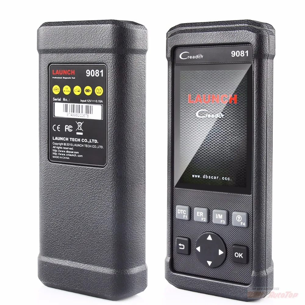 Launch Creader 9081 полный OBD2 сканер OBDII ODB2 Автоматическая ...