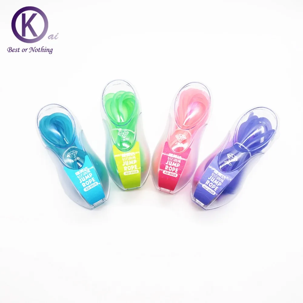 Jump Rope Quality Silicone Skipping Rope beautiful box skakalka fitness ...