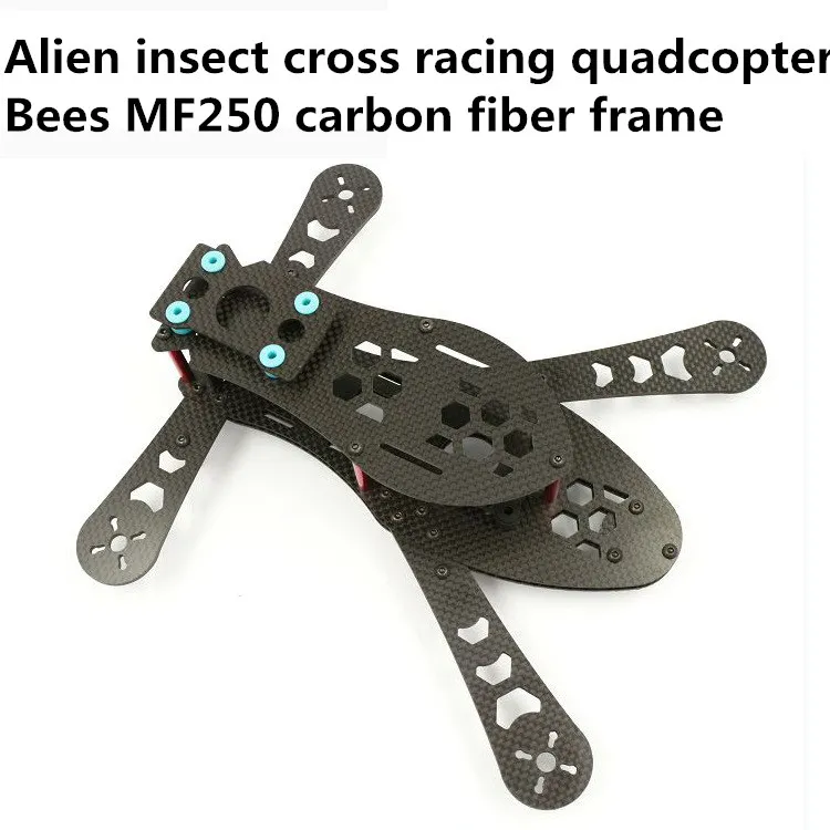 the newest DIY Alien insect QAV250 cross racing quadcopter Bees MF250 ...