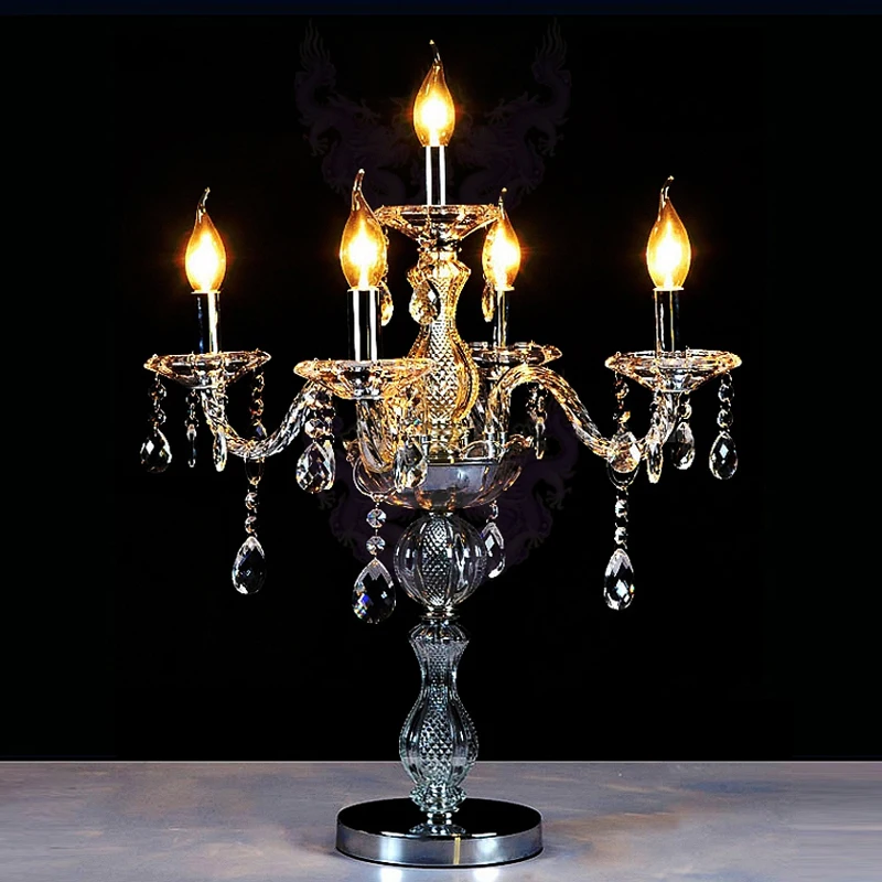 LED Table Lights led Lamp Industrial Table Lamps With Crystals Creative ...