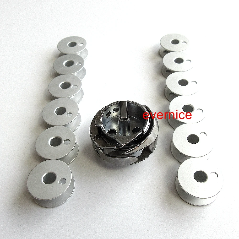 Hook & Bobbin Case & 10 Bobbin For Singer 211G146 211G165 211G 212W140 ...