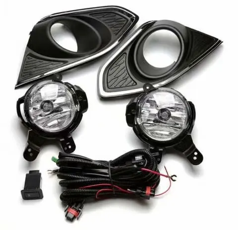 Spark-daytime-light-car-accessories-Chrome-Driving-Lamps-Fog-Light-for ...