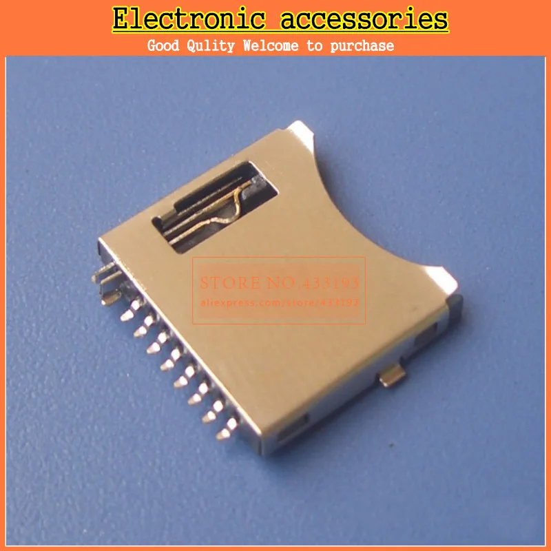 Sd Card Holder For Photographers 6-Pack SD Card Sockets - Spring Loaded ...