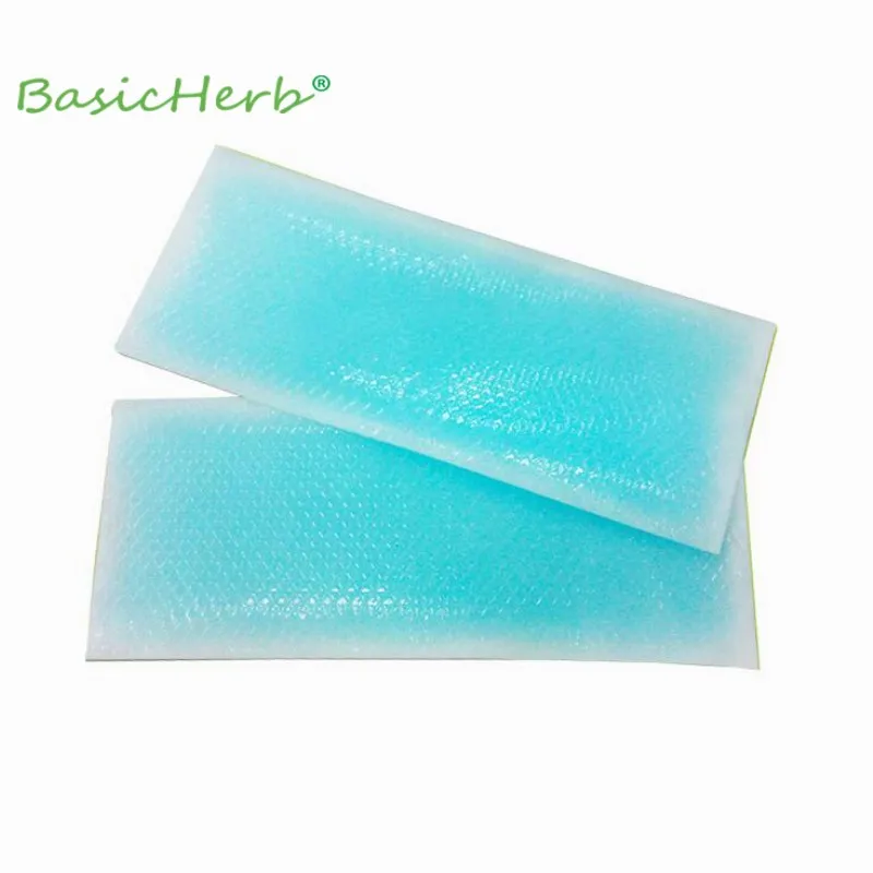100 Pieces 5*12 cm Fever Cooling Patch Cooling Plaster Ice Cooling ...