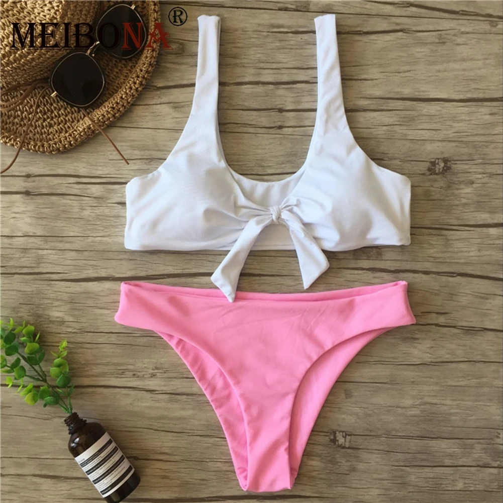 2018 Swiming Suit Women Women Push Up Padded Bikini Top Bandeau
