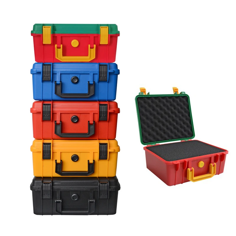 Tool Case Impact Resistant Case Protective Safety Toolbox Abs Plastic ...