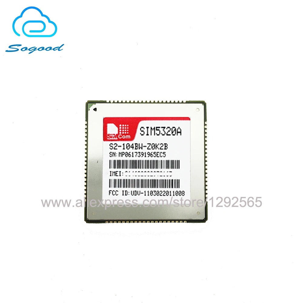 SIMCOM SIM5320A 5 unids/lote de doble banda HSDPA/WCDMA y GSM/GPRS/EDGE ...