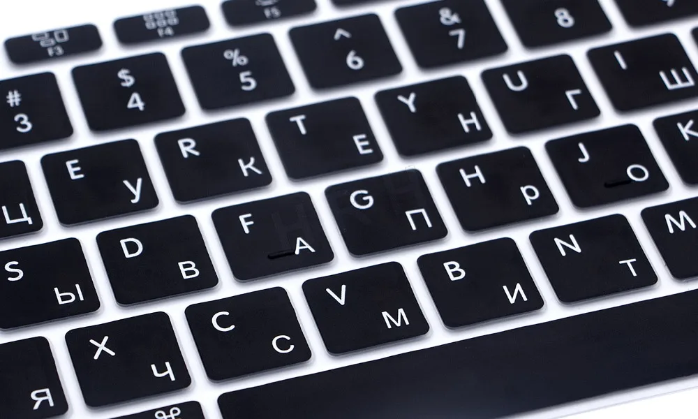 Russian Russia Usa Silicone Keyboard Cover Skin For Macbook For Macbook ...