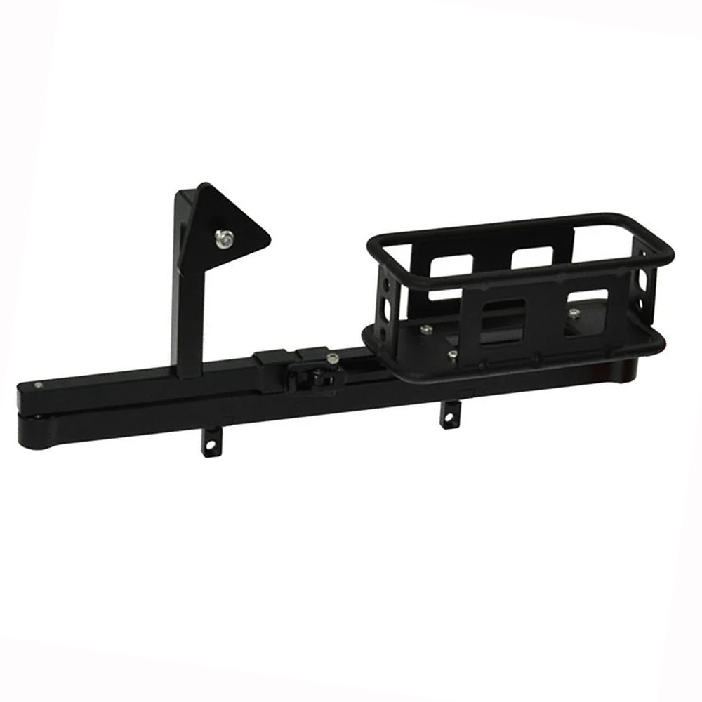 Metal Rear Bumper and Spare Tire Rack /Carrier For 1/10 RC Crawler Car ...