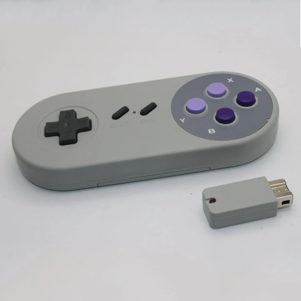 HAOBA For 2.4G wireless game controller gamepad SNES Classic mini ...