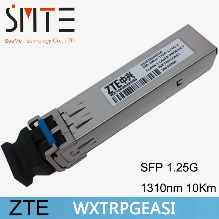 ZTE WXTRPGEAS1 Gigabit single mode SFP 1.25G 1310nm 10km optical module ...