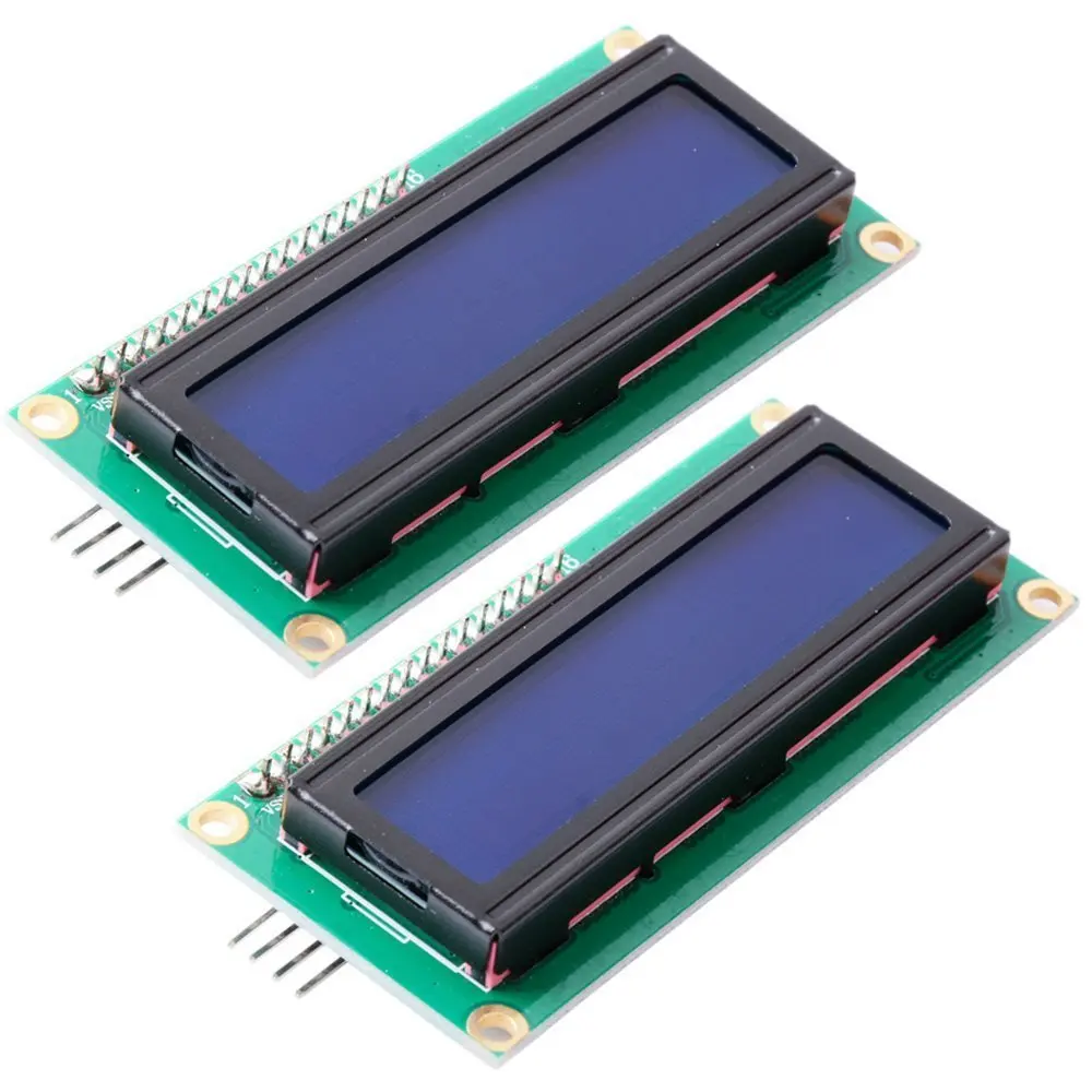 Iic/i2c 1602 직렬 5v 블루 백라이트 Lcd 디스플레이, Arduino 2560 Uno avr용