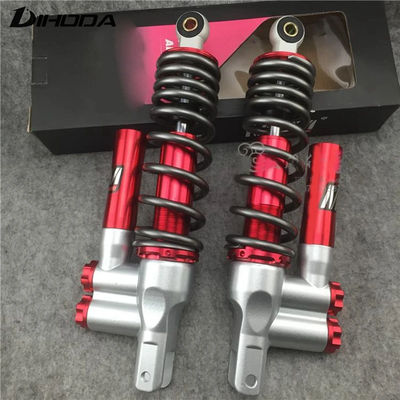 Inverted 320mm Shock Absorber 5 Colours Motorcycle Shock Absorbers Rear ...