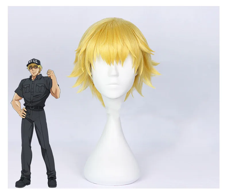 Anime Cells At Work Killer T-Cell Hataraku Saibou Uniform Cosplay ...